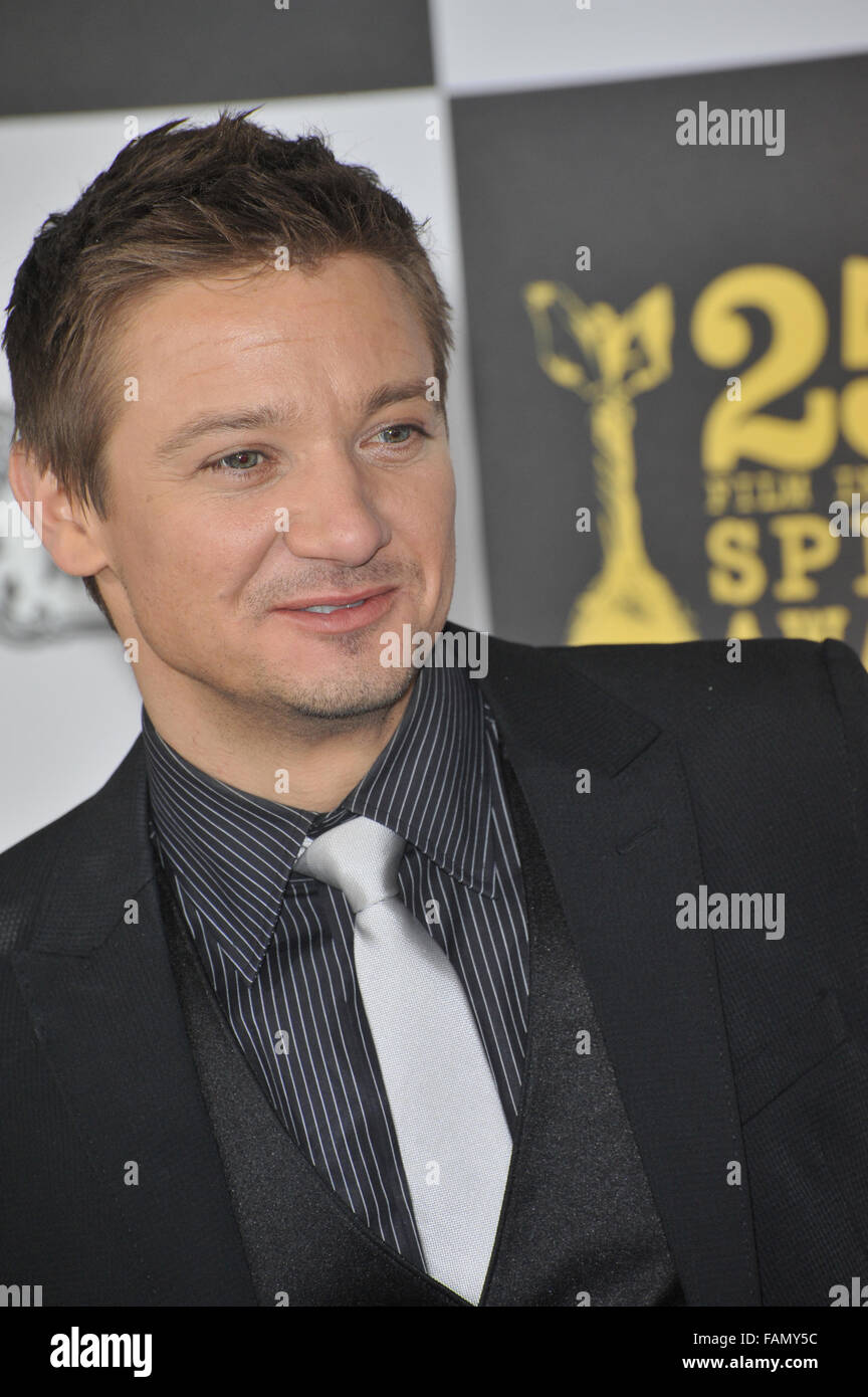 LOS ANGELES, CA - MARCH 5, 2010: Jeremy Renner at the 25th Anniversary ...