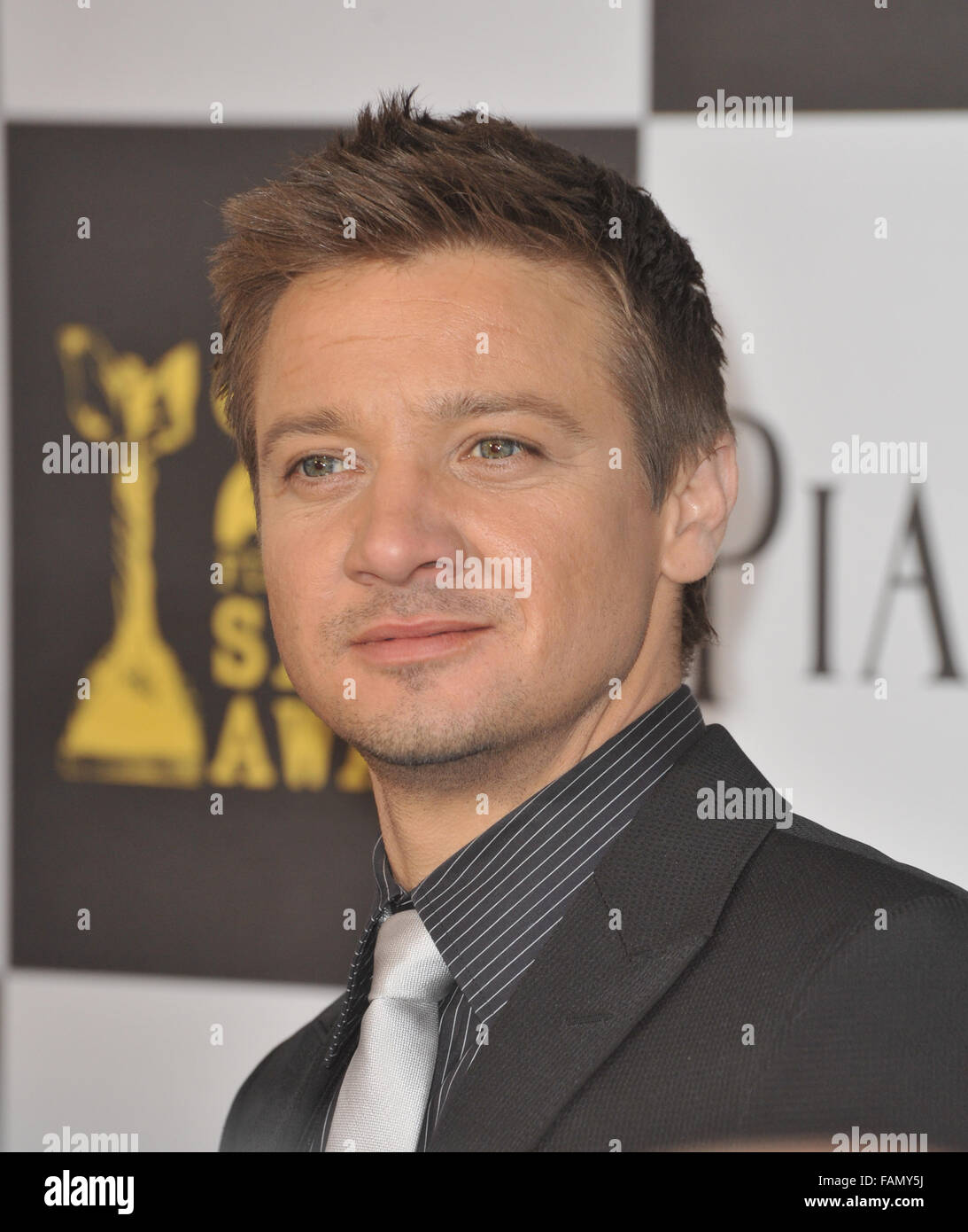 LOS ANGELES, CA - MARCH 5, 2010: Jeremy Renner at the 25th Anniversary ...