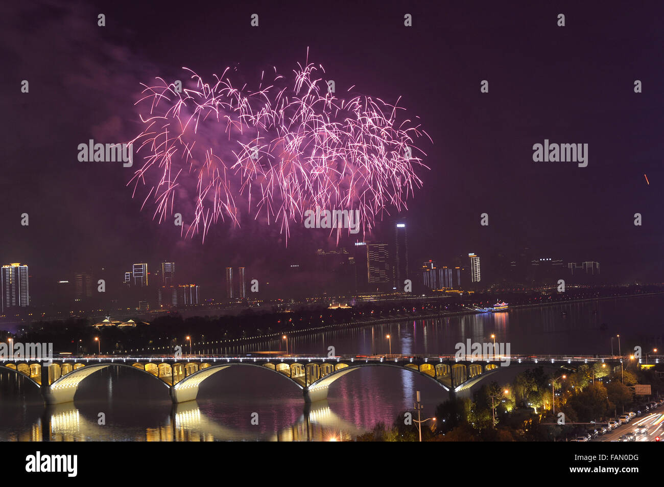 Hunan changsha fireworks hi-res stock photography and images - Alamy