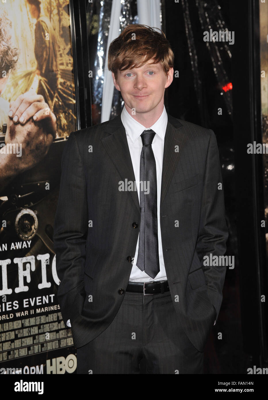 LOS ANGELES, CA - FEBRUARY 24, 2010: Ben Esler at the premiere of his ...