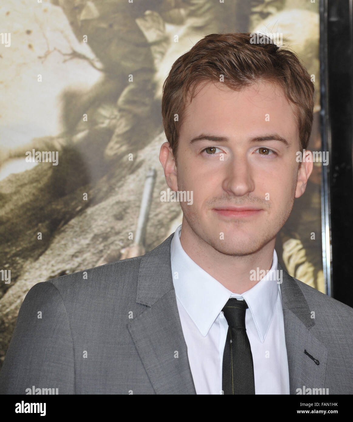 LOS ANGELES, CA - FEBRUARY 24, 2010: Joe Mazzello at the premiere of ...