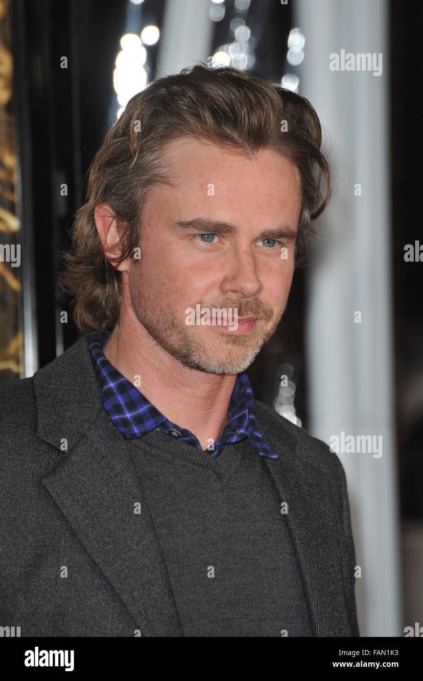 LOS ANGELES, CA - FEBRUARY 24, 2010: Sam Trammell at the premiere of ...