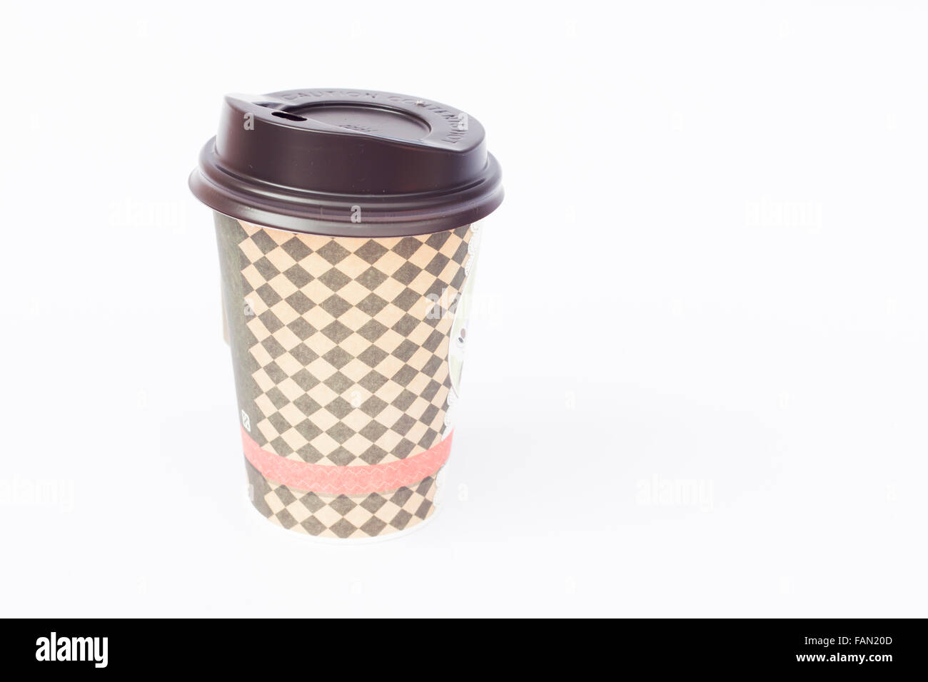 Take-out coffee cup isolated on white background, stock photo Stock ...