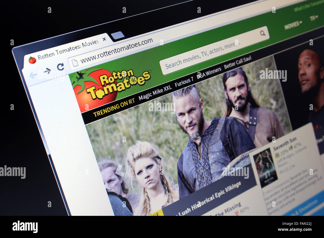 Rotten Tomatoes Website