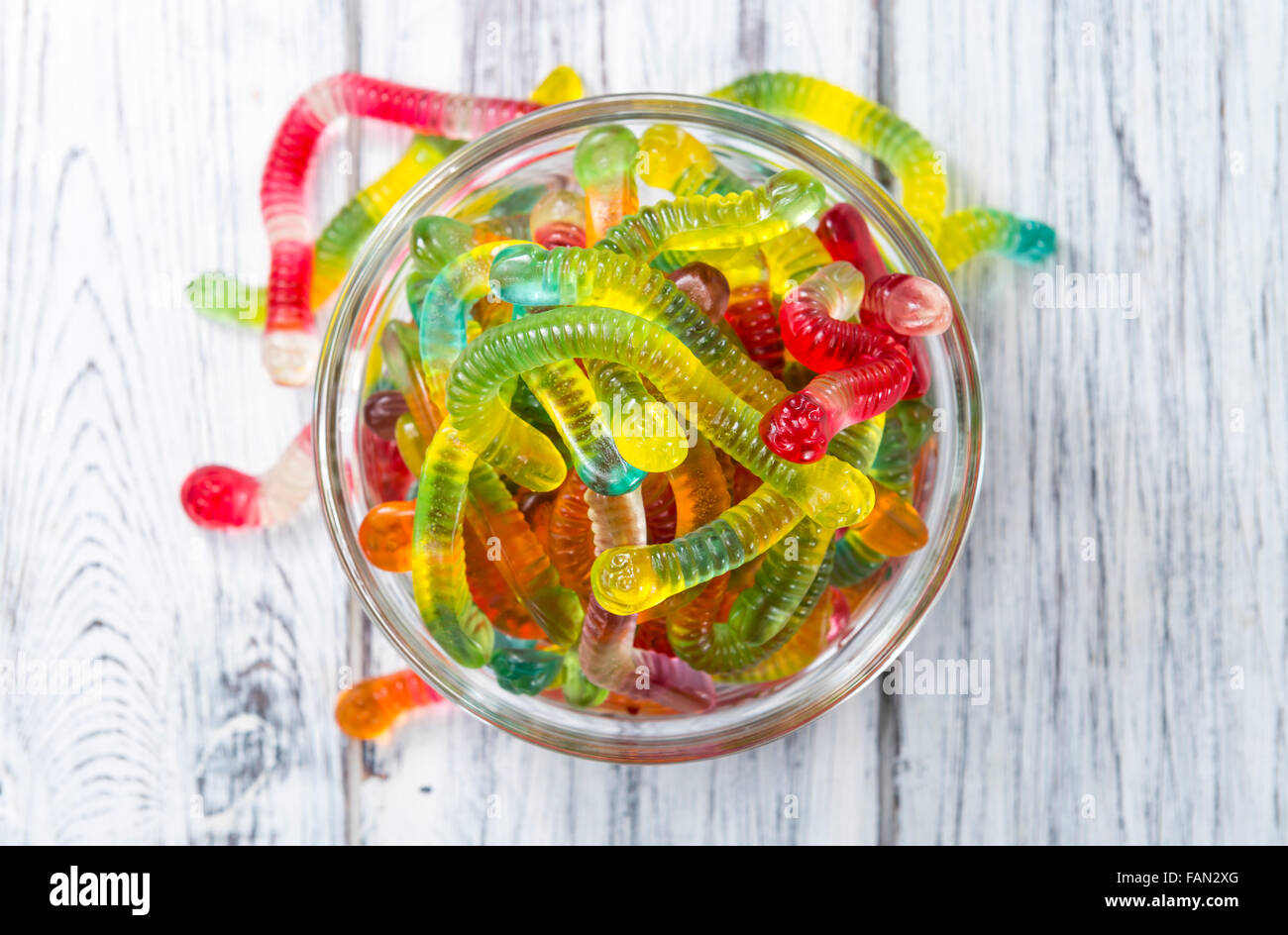 Confectionery candy worms hi-res stock photography and images - Alamy