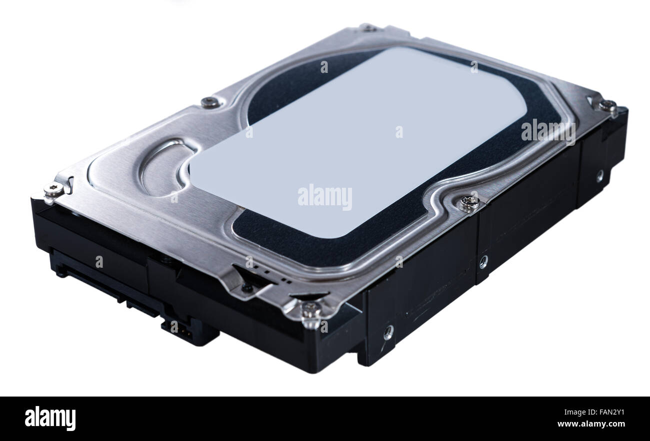 Whole Hard Disk isolated on white background Stock Photo - Alamy