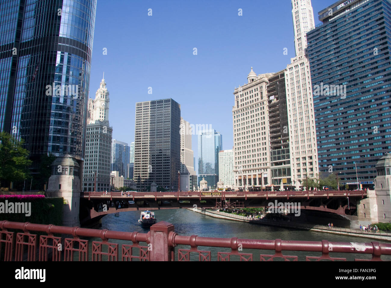 Chicago Buildings Architecture Stock Photo - Alamy