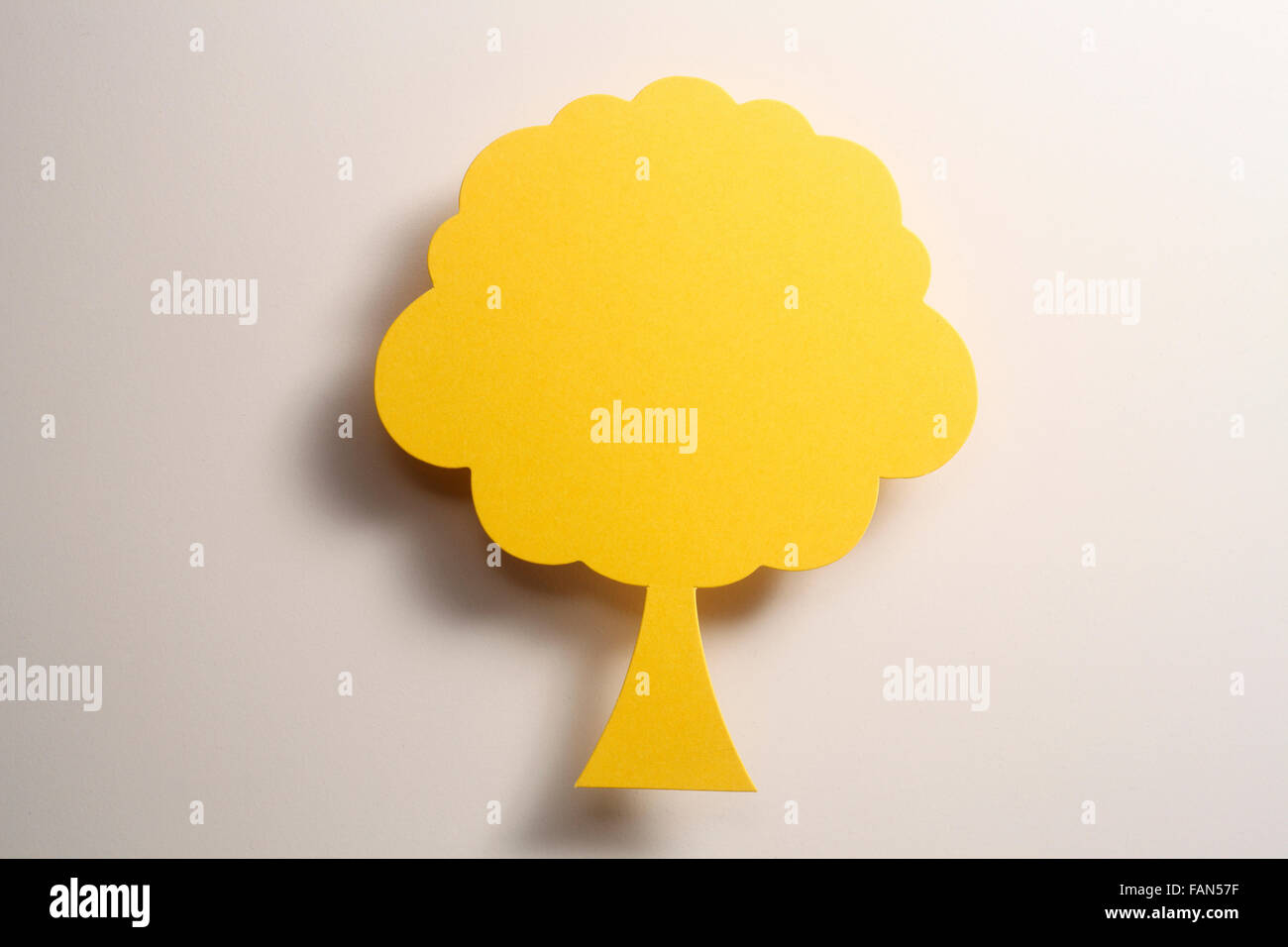paper cutting shape of tree Stock Photo - Alamy