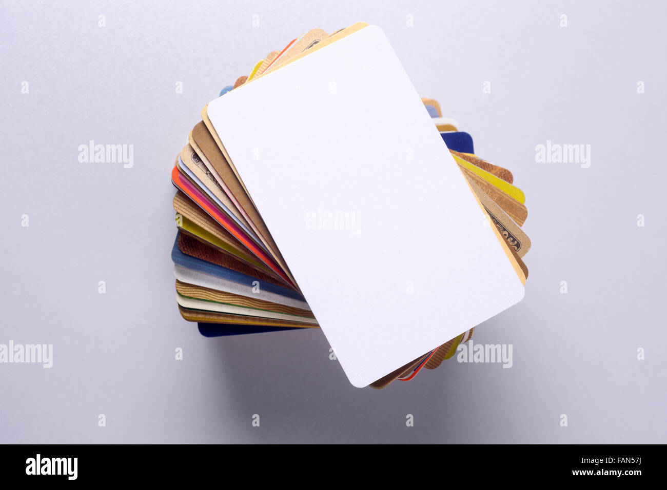 close up of Stack of Credit Cards Stock Photo - Alamy