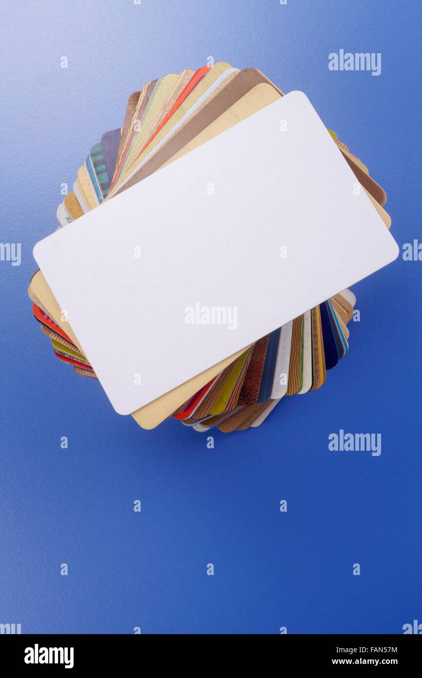 close up of Stack of Credit Cards Stock Photo - Alamy