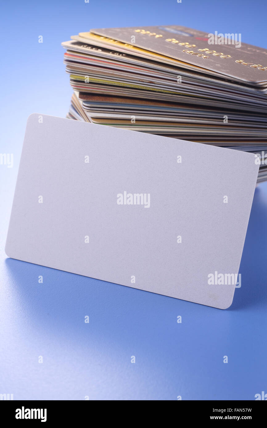 close up of Stack of Credit Cards Stock Photo - Alamy
