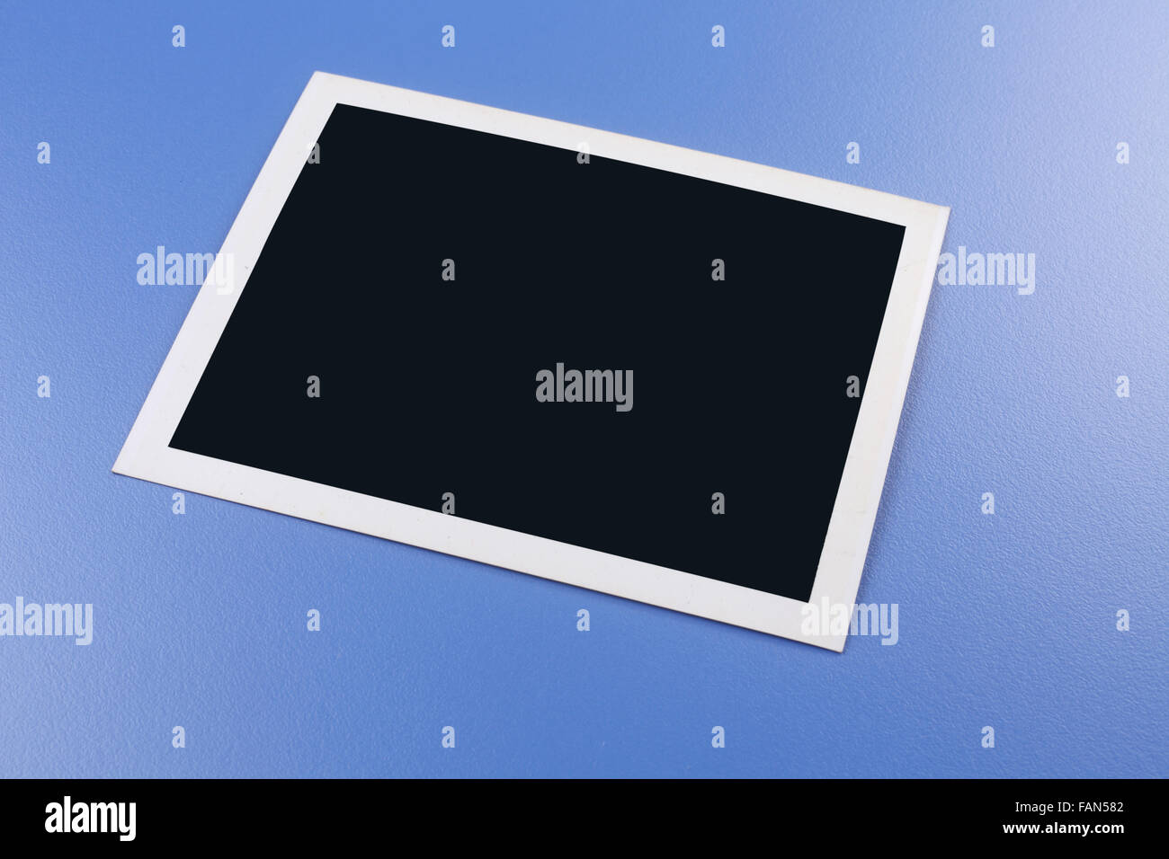 blank piece of instant film Stock Photo - Alamy