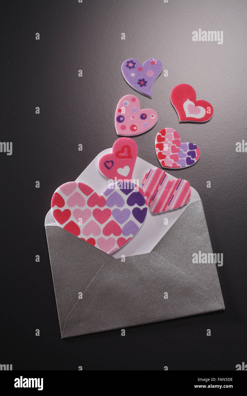 Cut out paper heart hi-res stock photography and images - Alamy