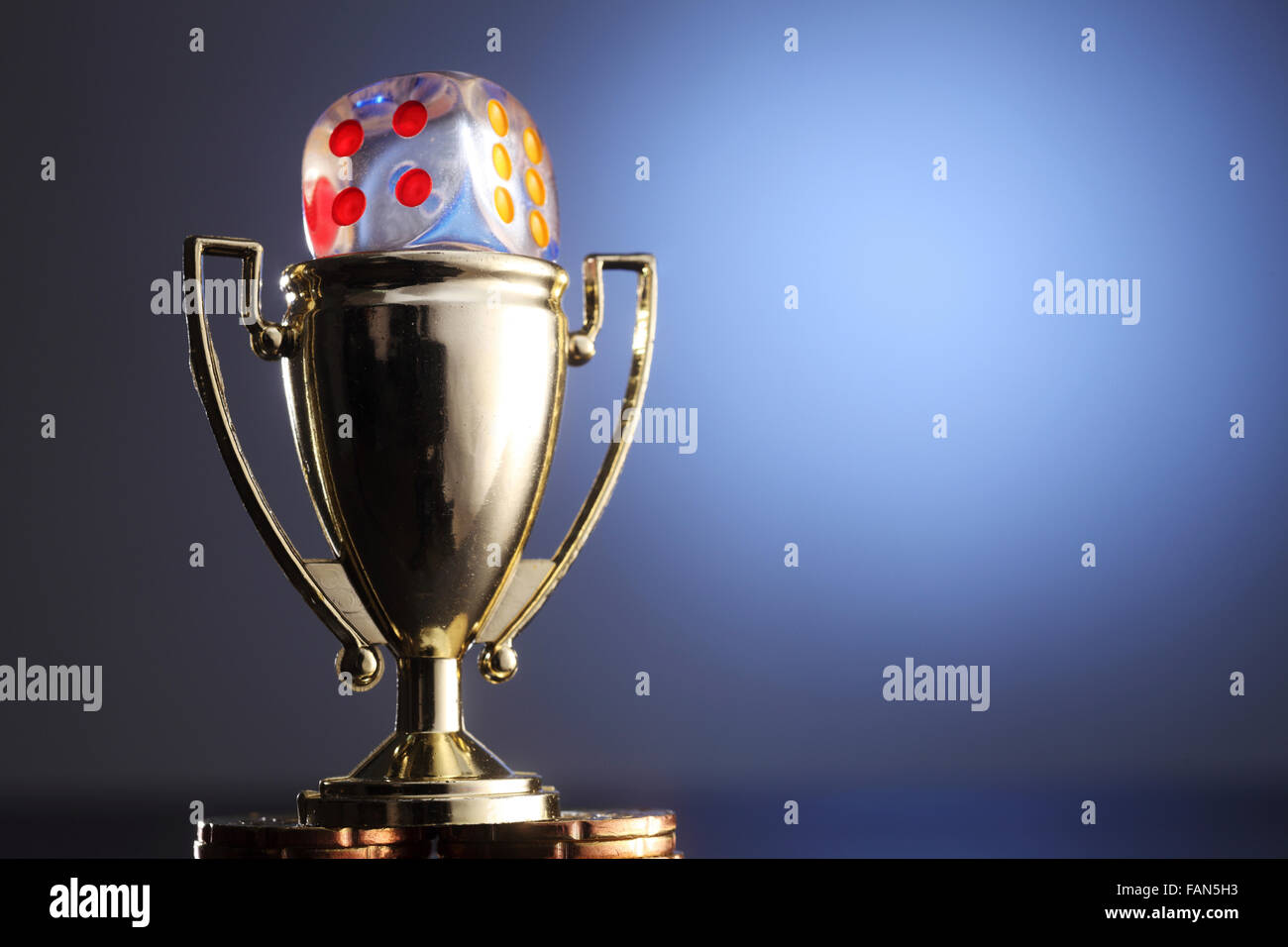 Gold cup trophy hi-res stock photography and images - Alamy
