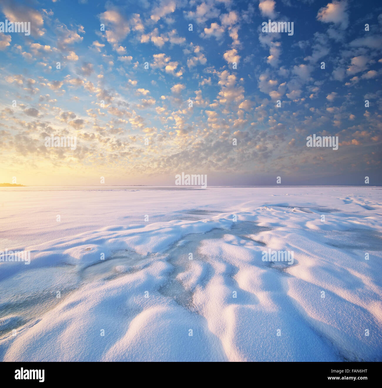 Winter landscape. Composition of nature Stock Photo - Alamy
