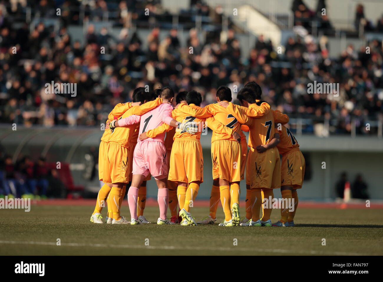 Urawa Komaba Stadium, Saitama, Japan. 31st Dec, 2015. Kashiba team ...