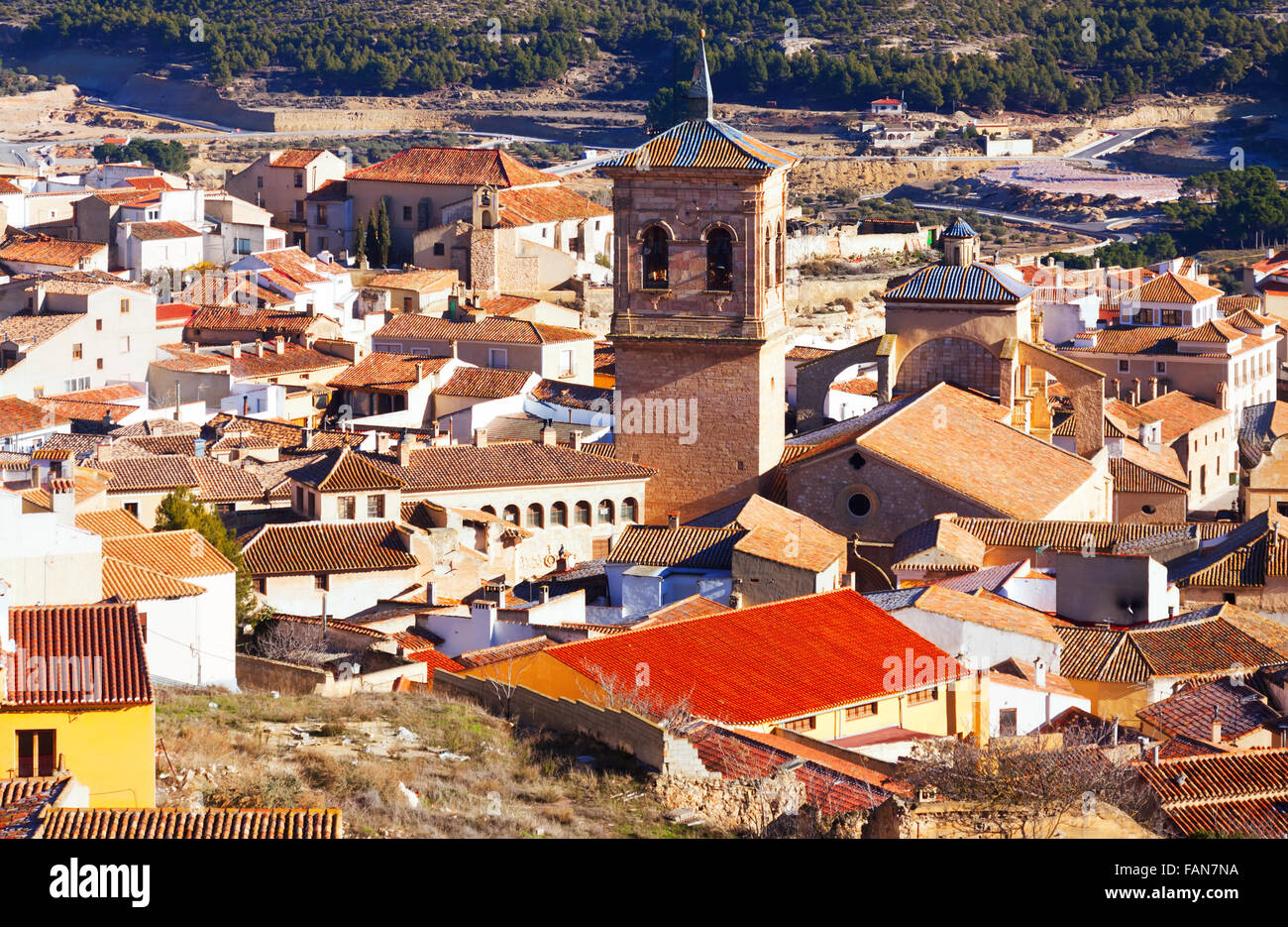 Aerial town chinchilla hi-res stock photography and images - Alamy