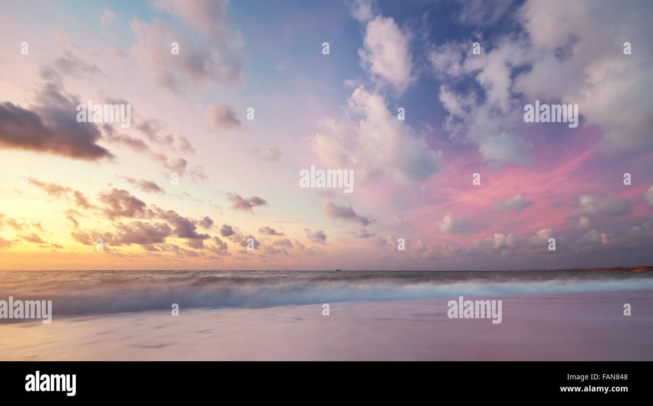 Sky background on sunset. Nature composition Stock Photo - Alamy