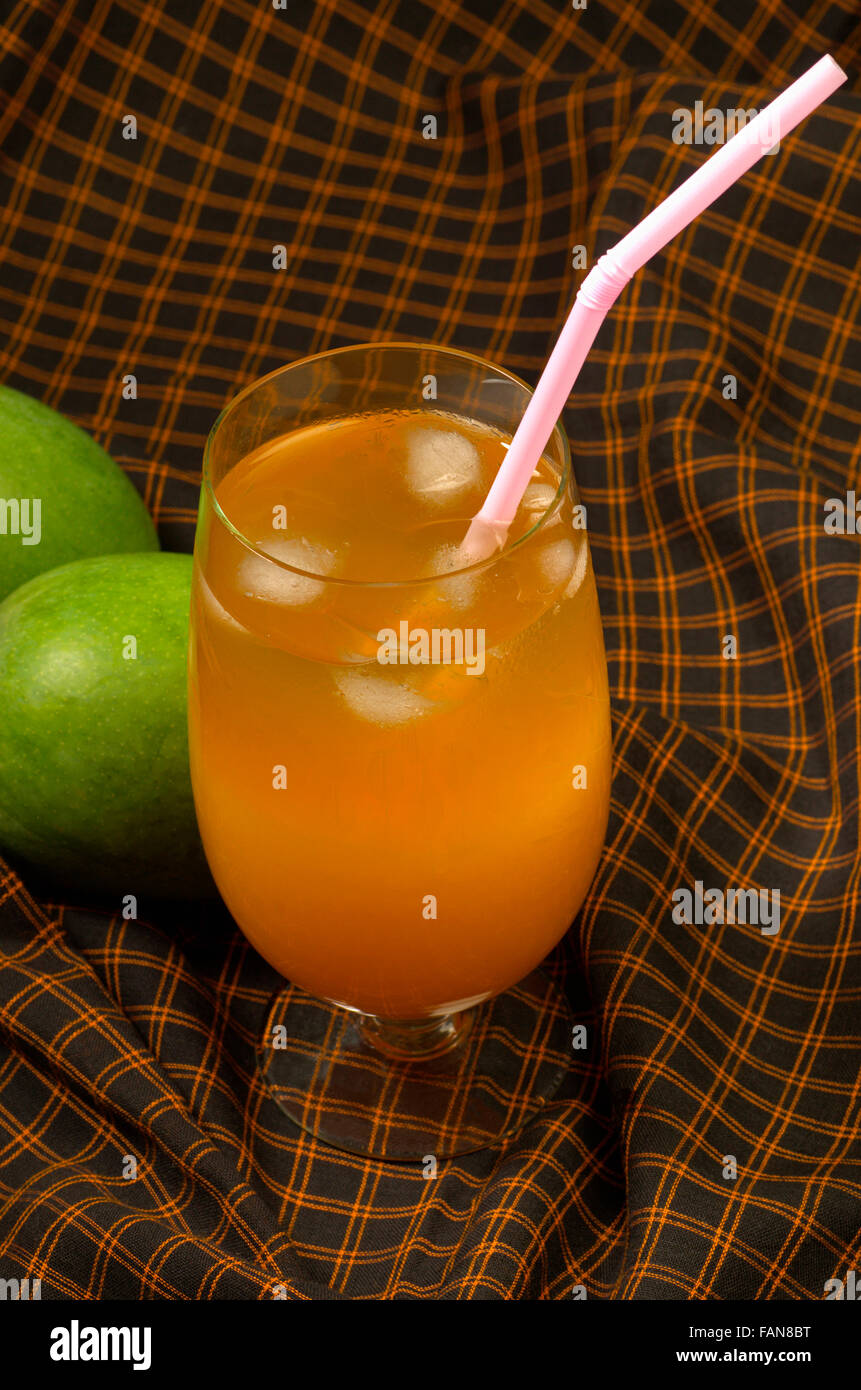 Raw Mango Juice (Panhe), Pune, Maharashtra, India Stock Photo - Alamy