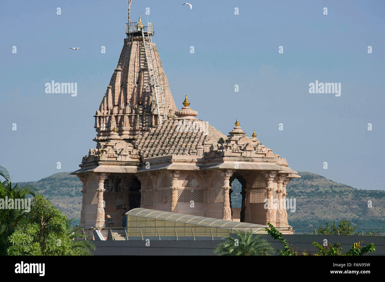 Shwetambar Jahaj Mandir, Kumbhoj, Kolhapur, Maharashtra, India Stock ...