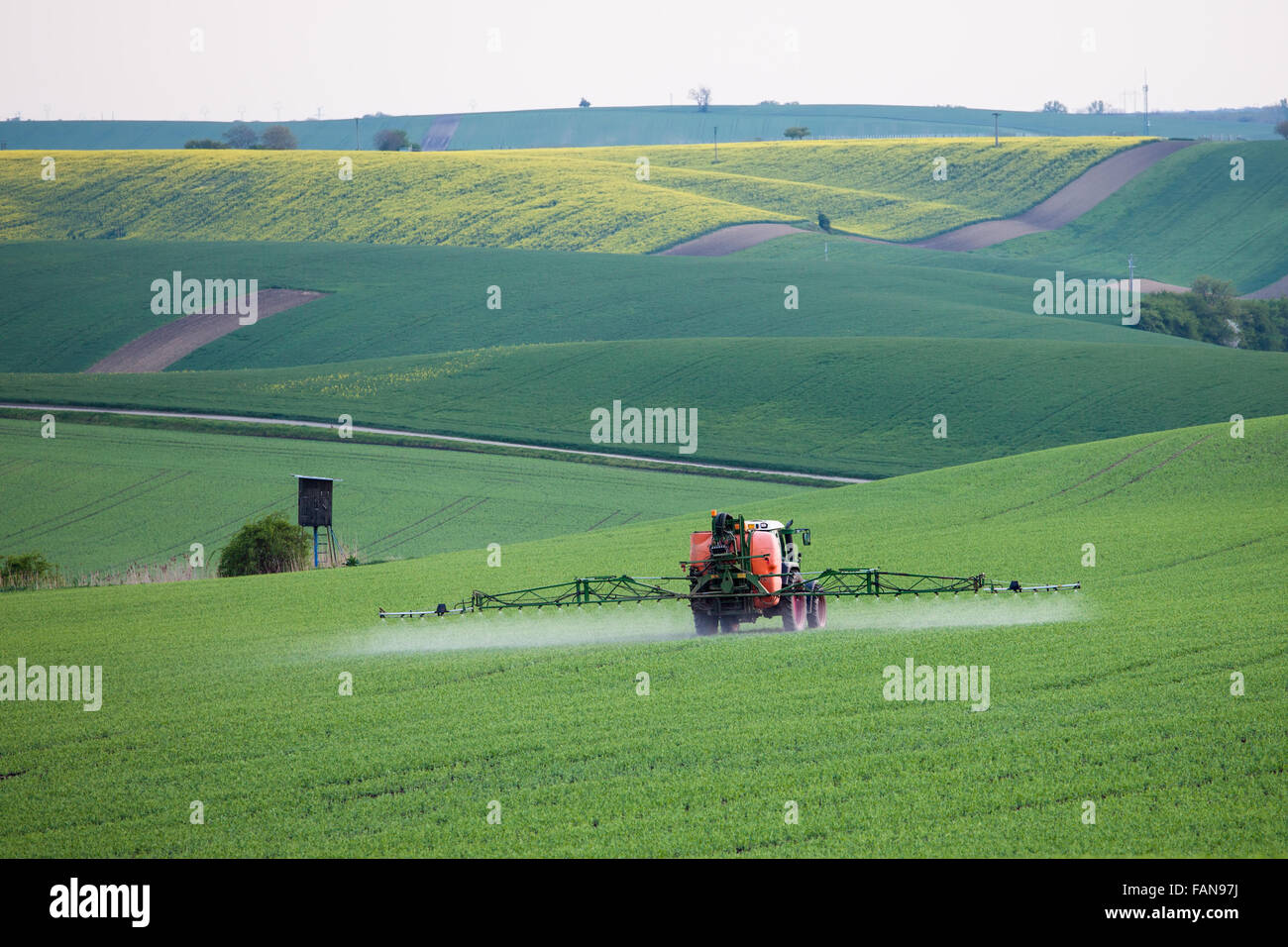 Spraying Fields High Resolution Stock Photography and Images - Alamy