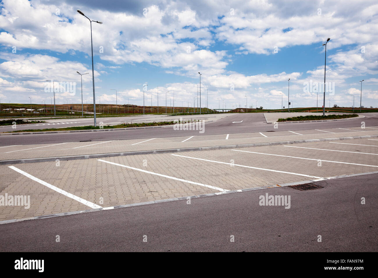 Rest Area Parking High Resolution Stock Photography and Images - Alamy