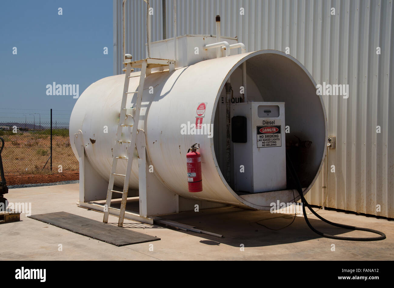 Diesel tank hi-res stock photography and images - Alamy