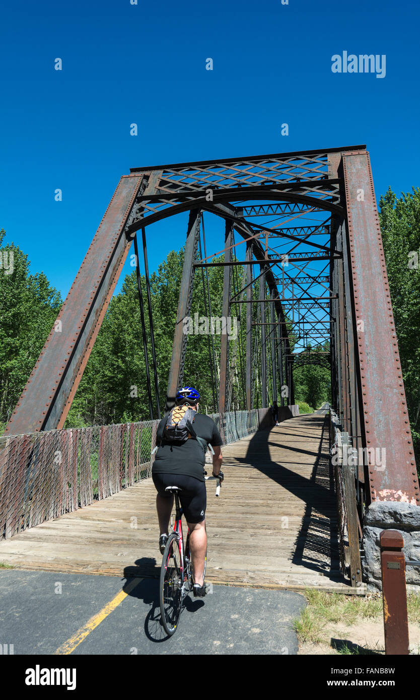 Idaho, Sun Valley, Wood River Trail System, Cold Springs Railroad ...