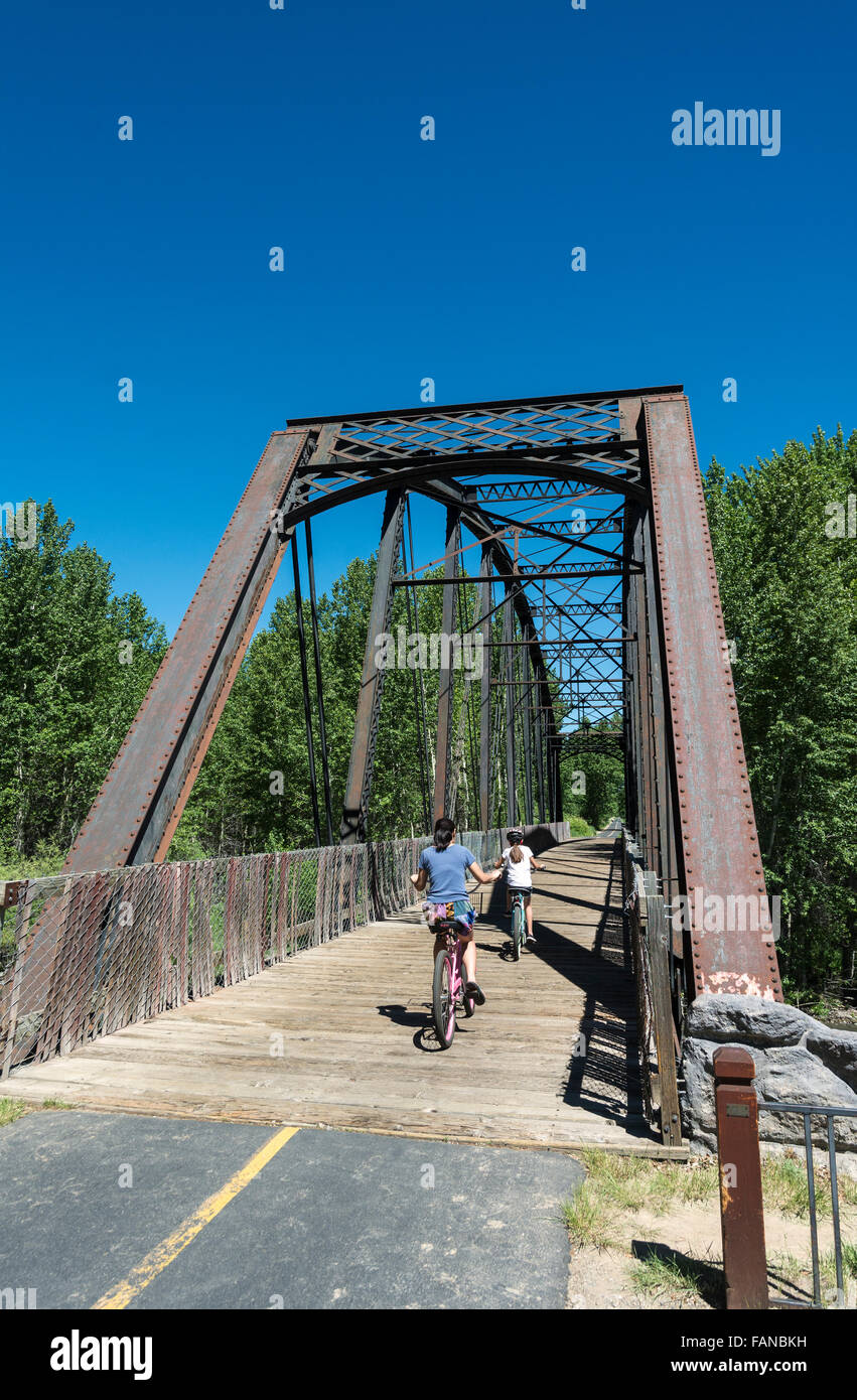 Idaho, Sun Valley, Wood River Trail System, Cold Springs Railroad ...