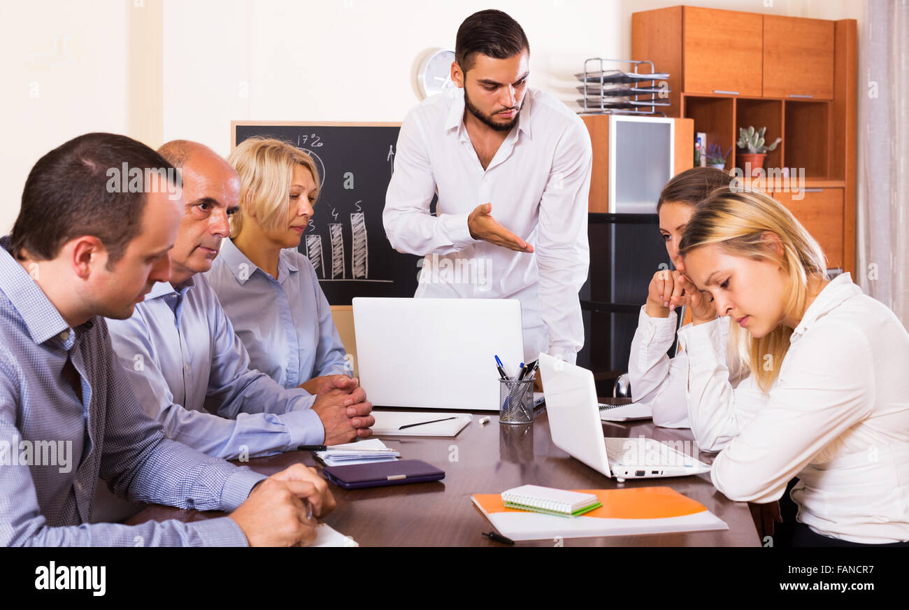 Business people having conference call hi-res stock photography and ...