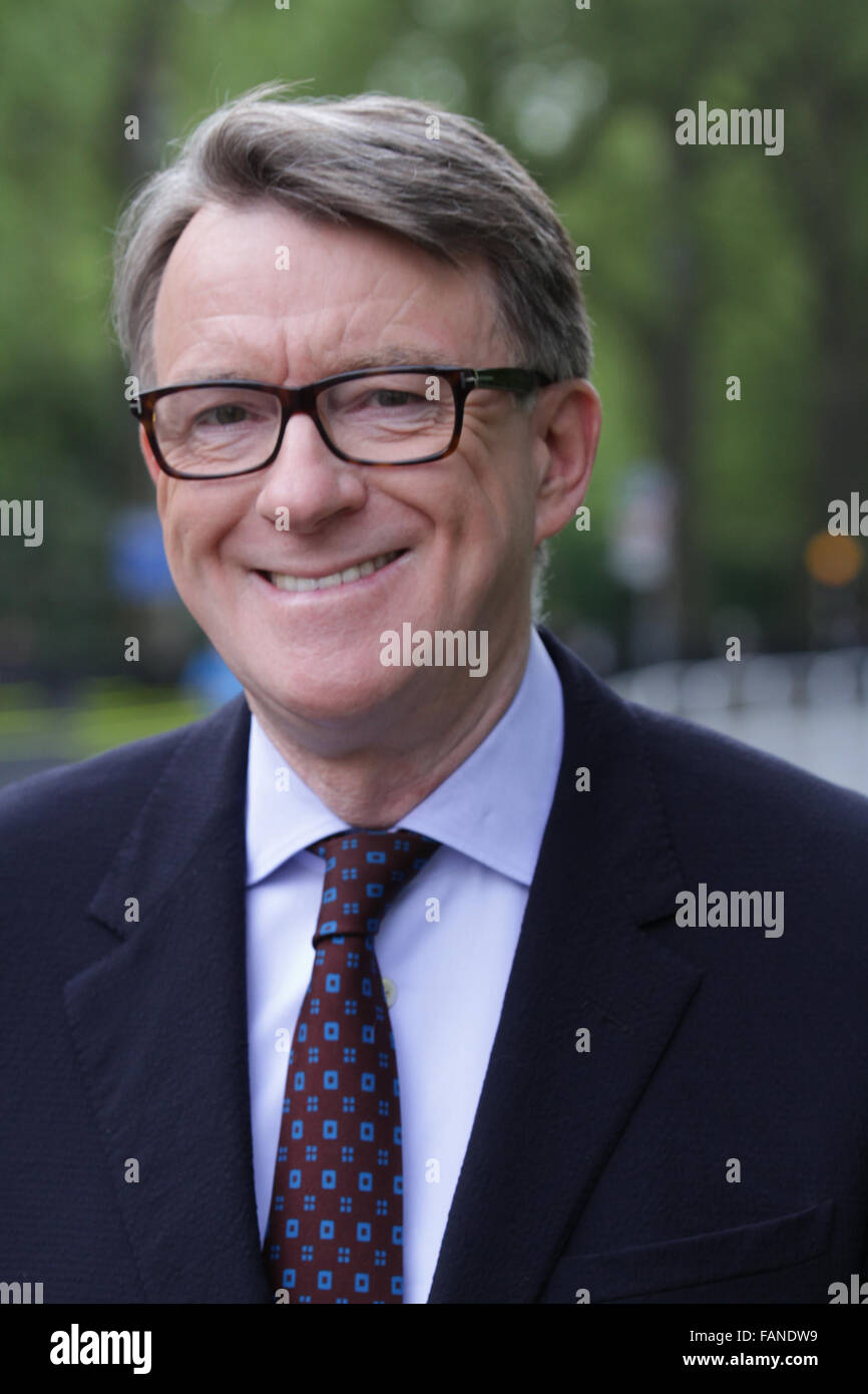 London, UK, 10th May: Labour politician Lord Peter Mandelson at The ...