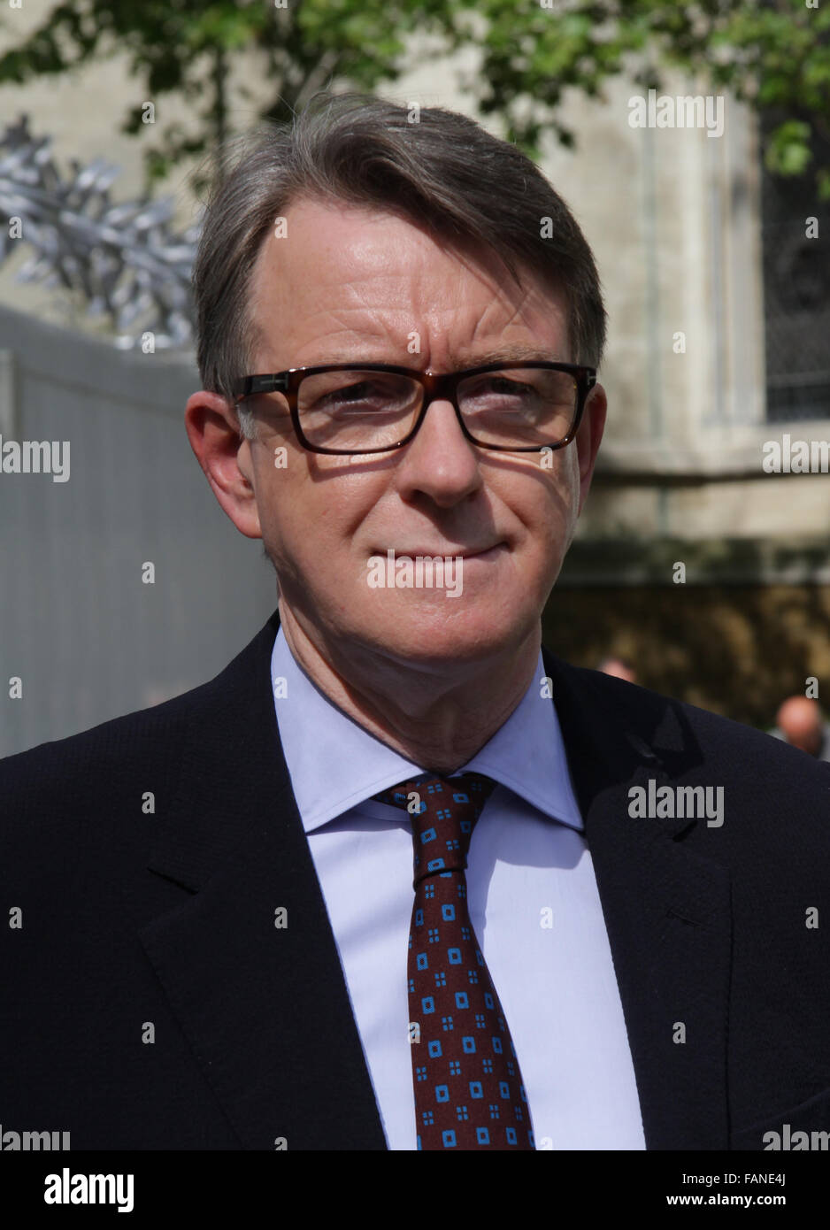 London, UK, 10th May 2015: Labour politician Lord Peter Mandelson ...