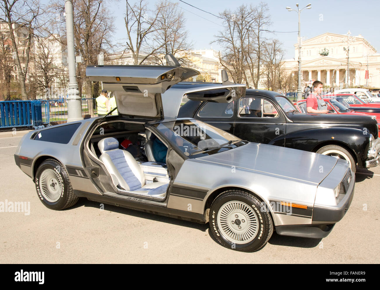 Delorean motor cars hi-res stock photography and images - Alamy