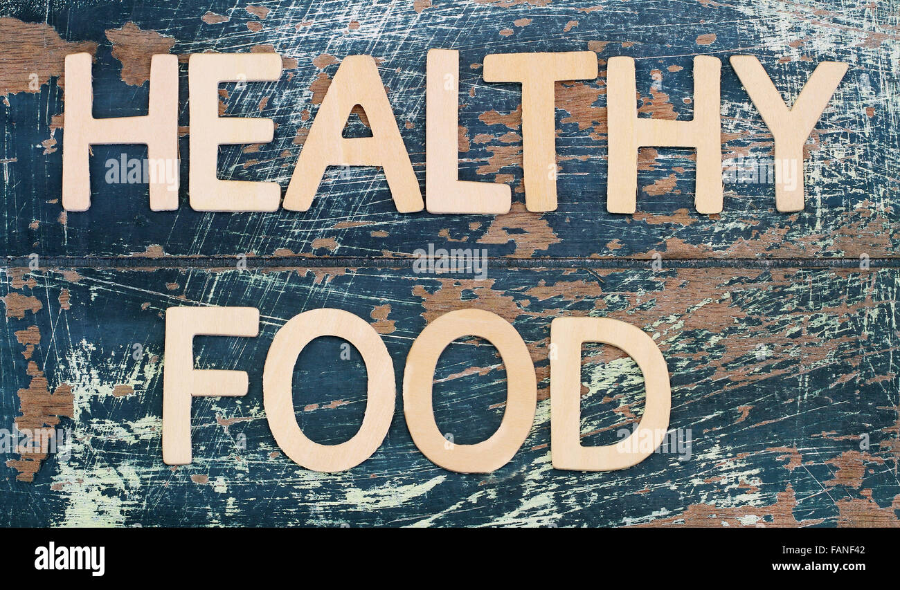 Food letters hi-res stock photography and images - Alamy