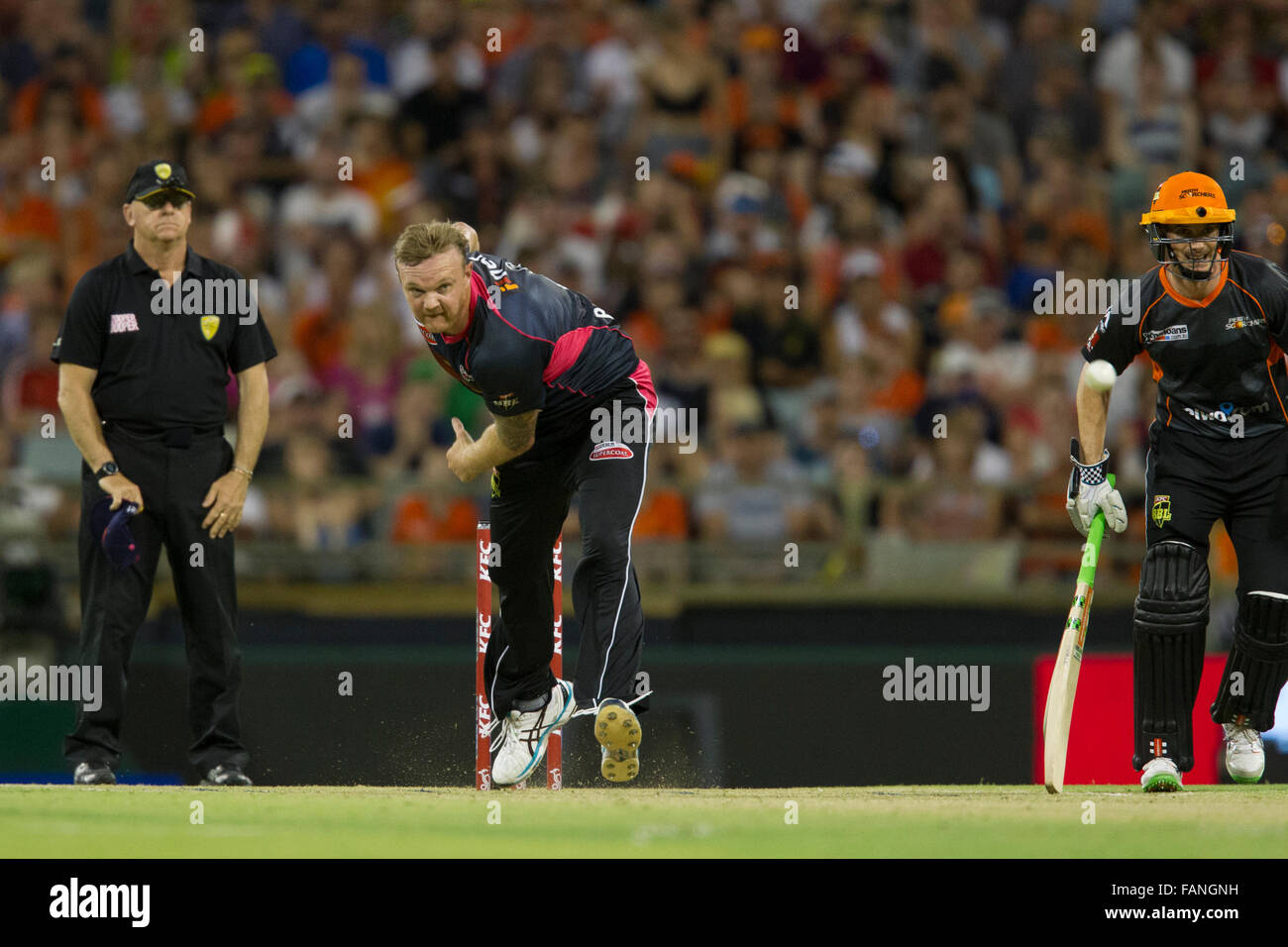 Perth, Australia. 02nd Jan, 2016. Big Bash League 05 Perth Scorchers ...