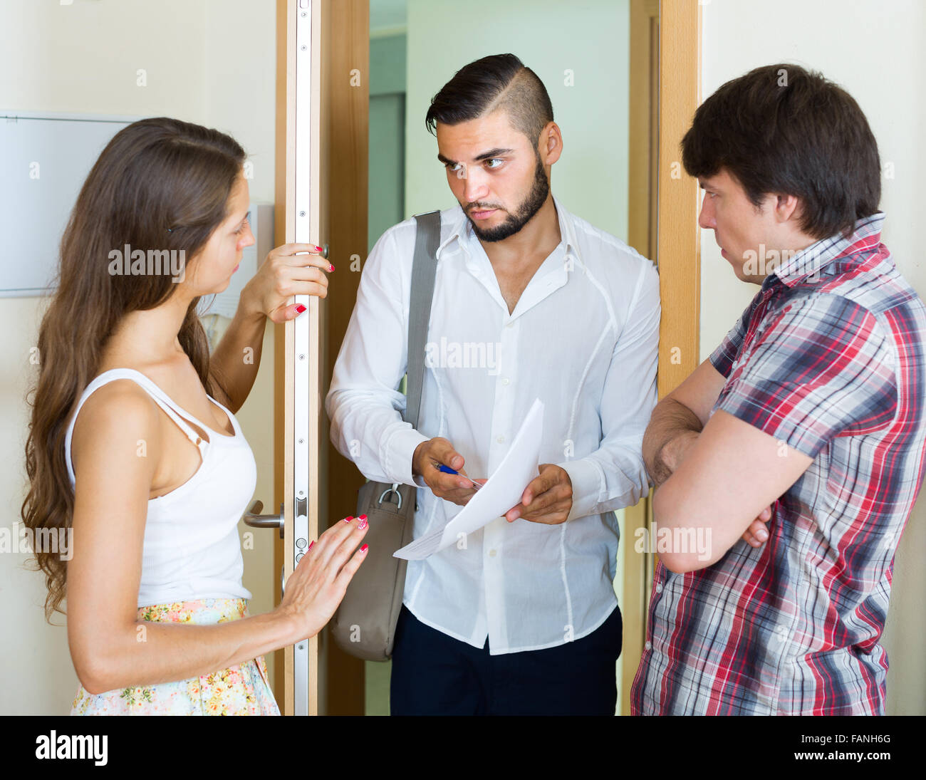 Bank agent came home to the young couple clamouring credit repayment ...