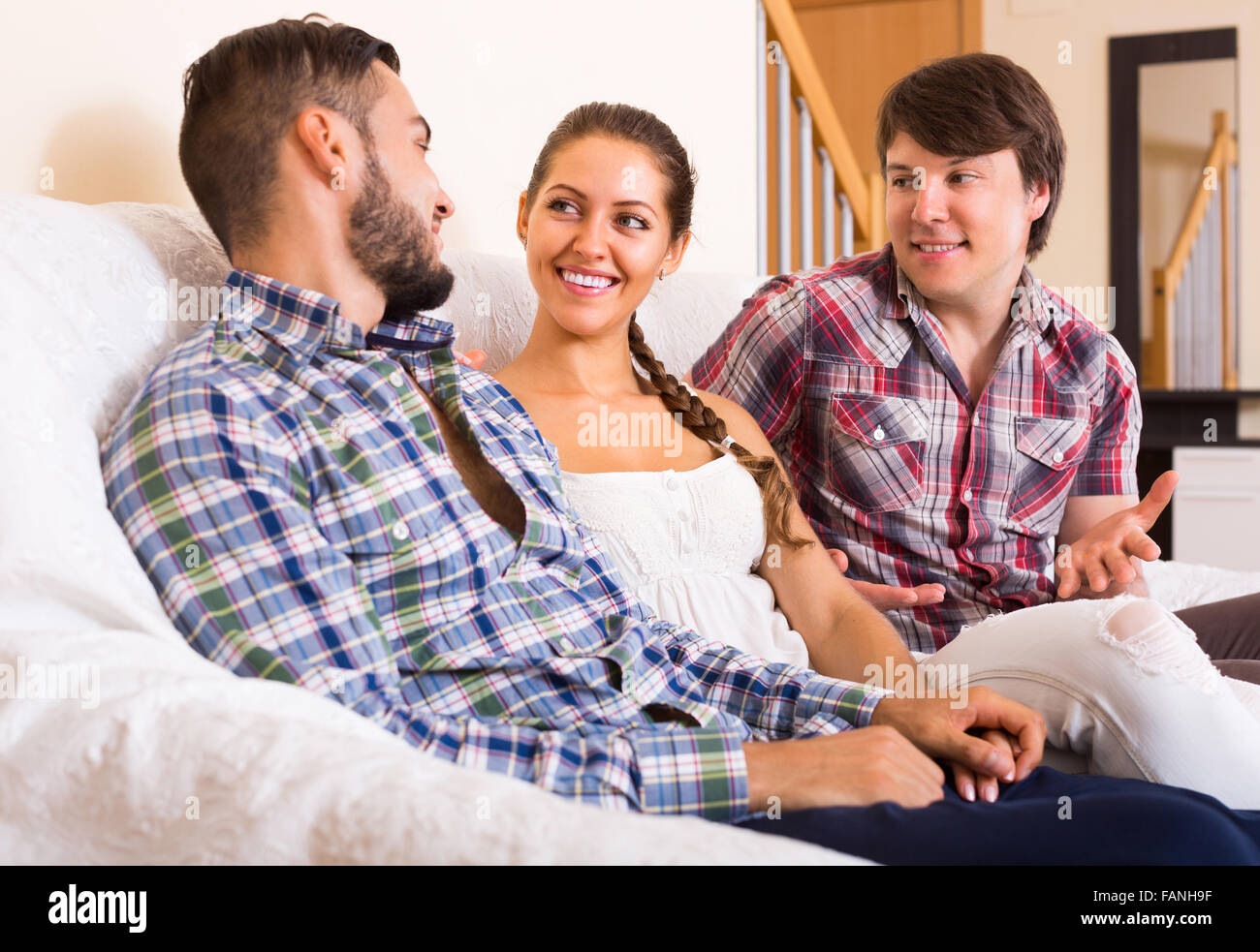Polygamy family hi-res stock photography and images - Alamy