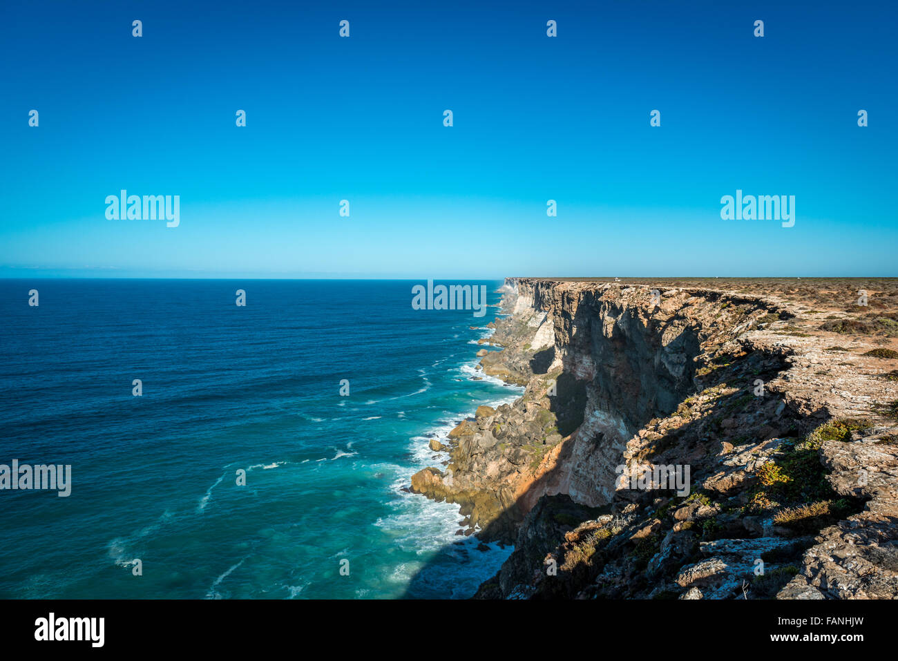 Cliff Coastline, Nullarbor Plain, Western Australia Stock Photo - Alamy