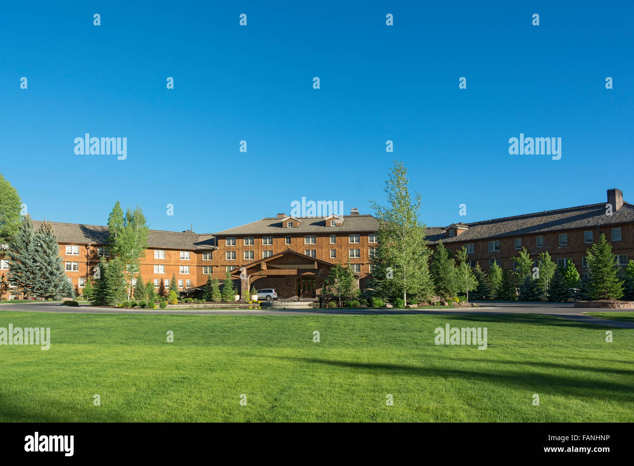 Idaho, Sun Valley Lodge, summer Stock Photo - Alamy