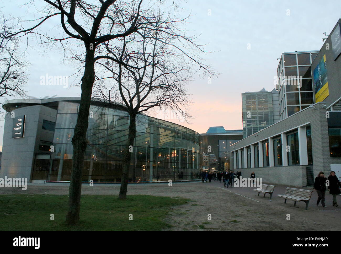 New Entrance to the Van Gogh Museum at Museumplein (Museum Square ...