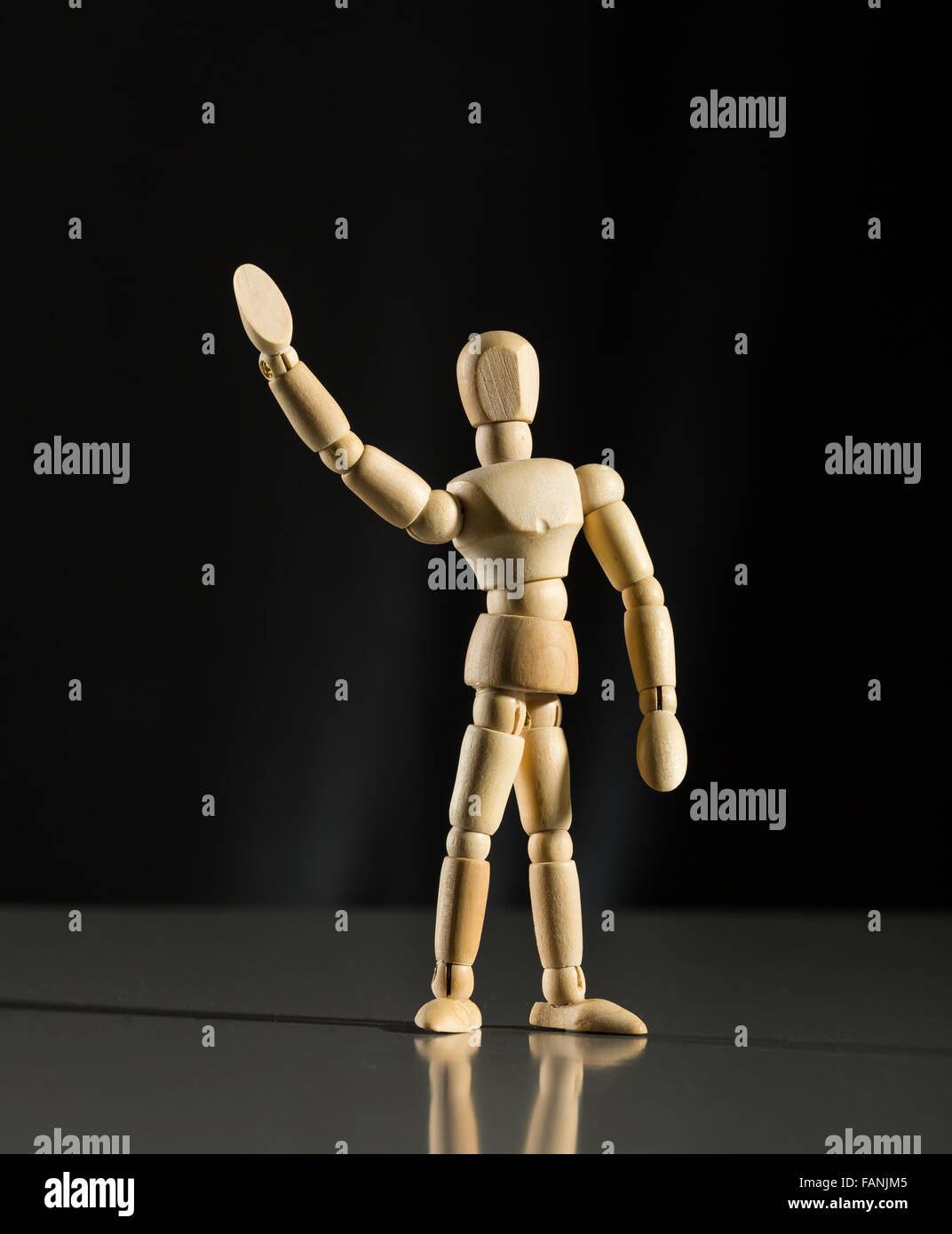 Human wood manikin Stock Photo - Alamy
