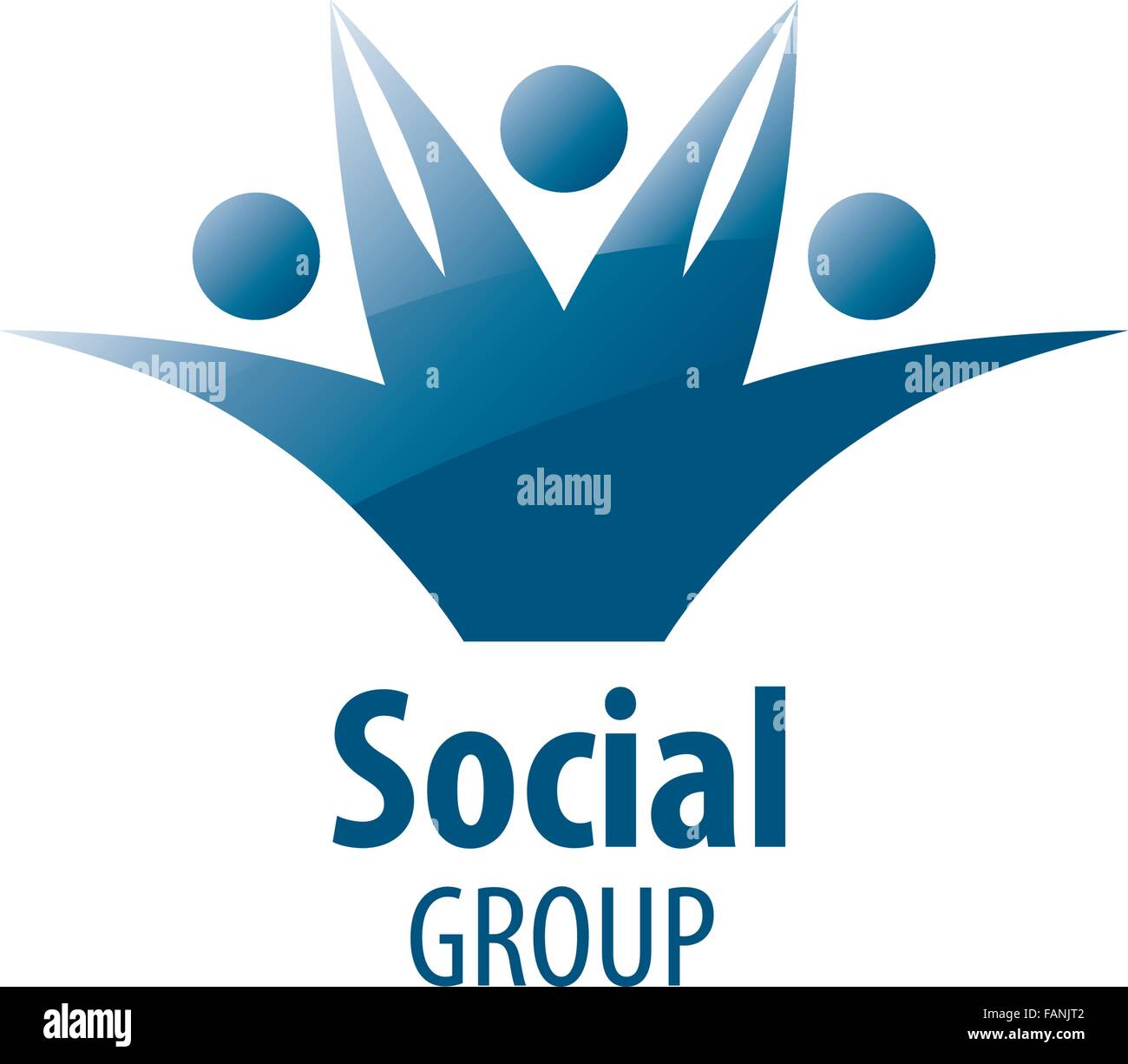 Social Group logo Stock Vector Image & Art - Alamy