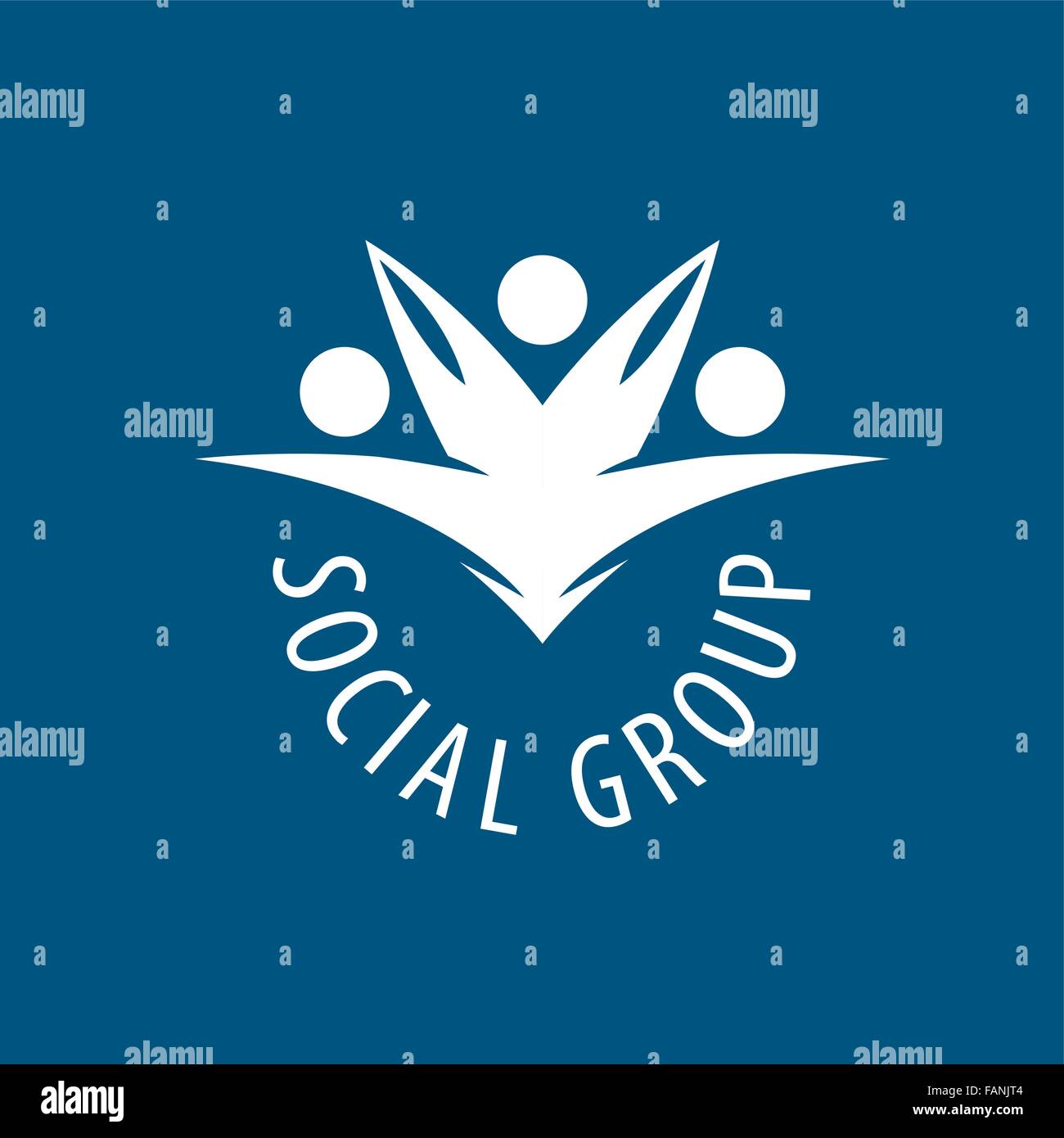 Social Group logo Stock Vector Image & Art - Alamy