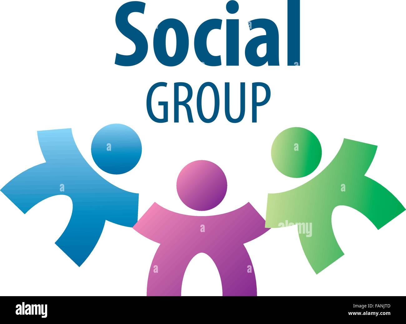 Social Group logo Stock Vector Image & Art - Alamy