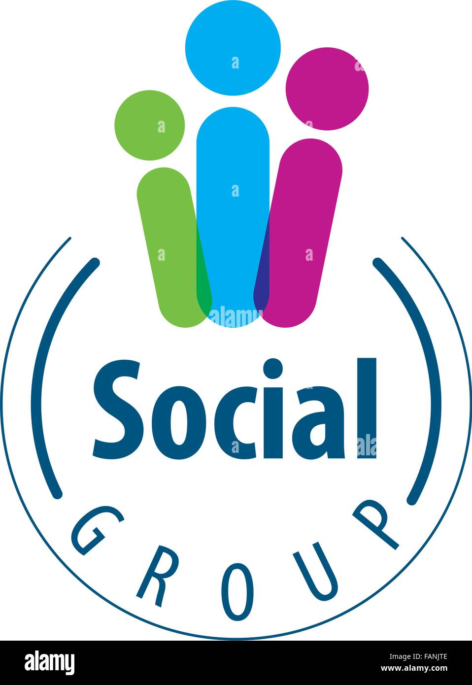 Social Group logo Stock Vector Image & Art - Alamy