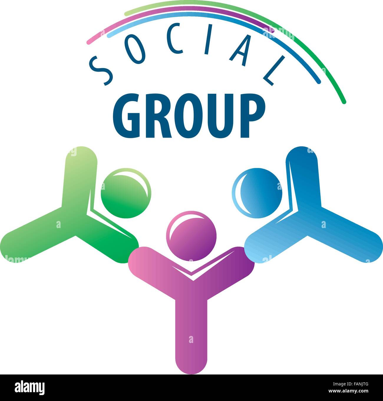 Social Group logo Stock Vector Image & Art - Alamy
