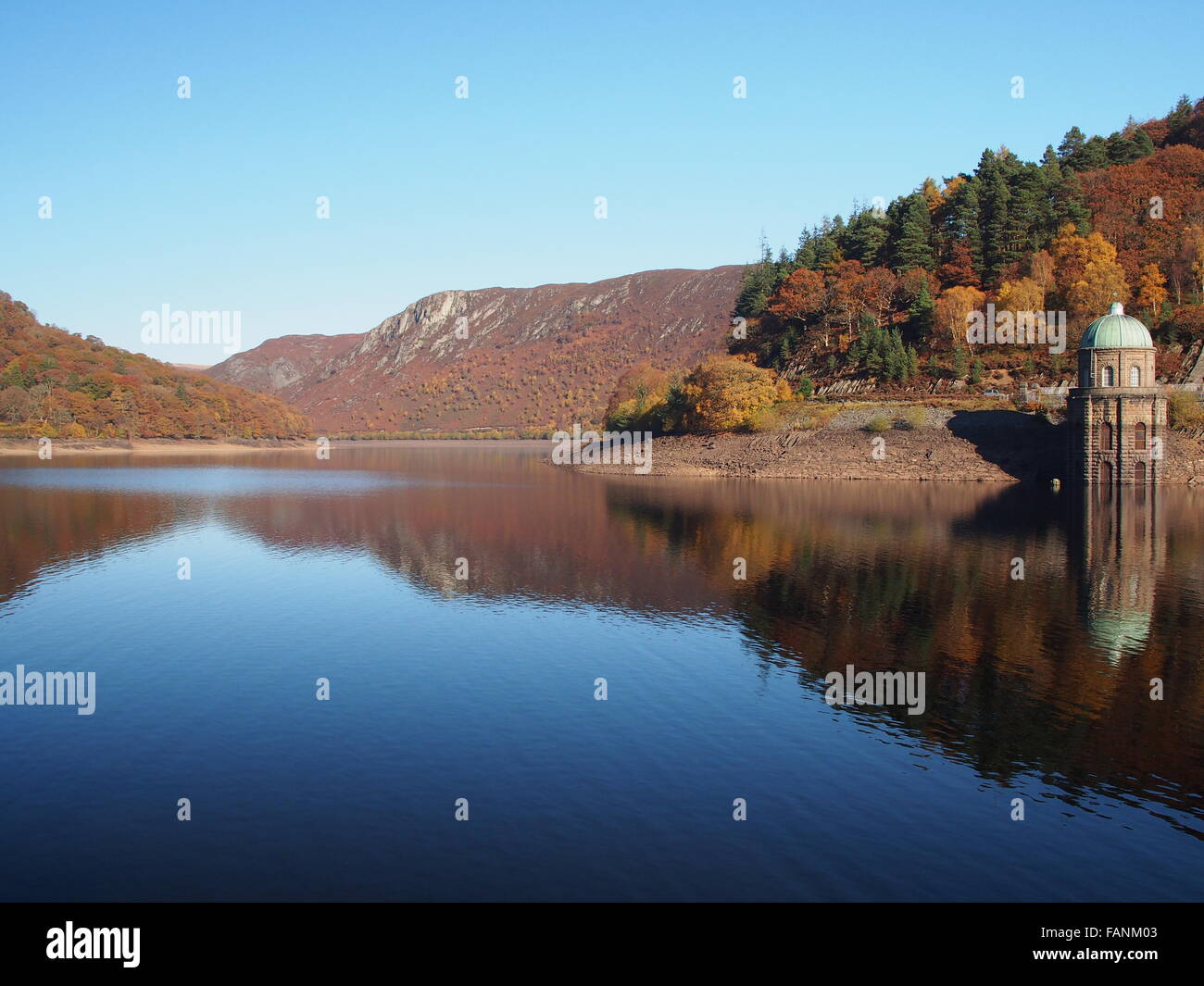 Garreg-Ddu Reservoir, Elan Valley Stock Photo - Alamy