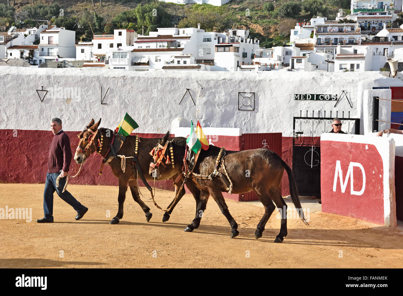 Mijas Bullring built in 1900 ( Manuel Escribano, David Galán, Yavier ...