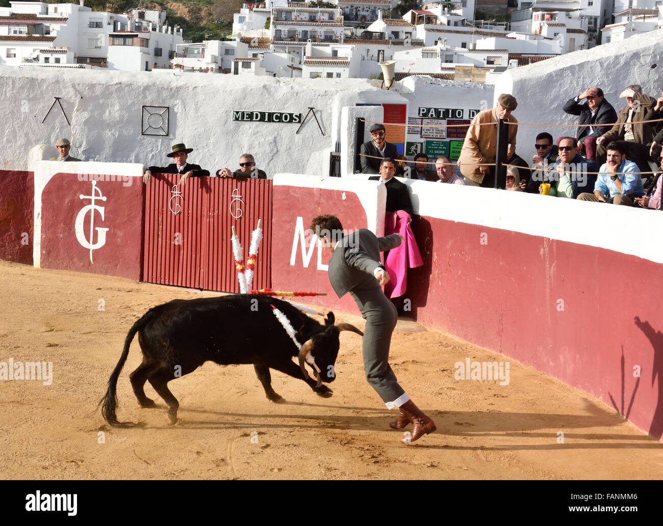 Mijas Bullring built in 1900 ( Manuel Escribano, David Galán, Yavier ...