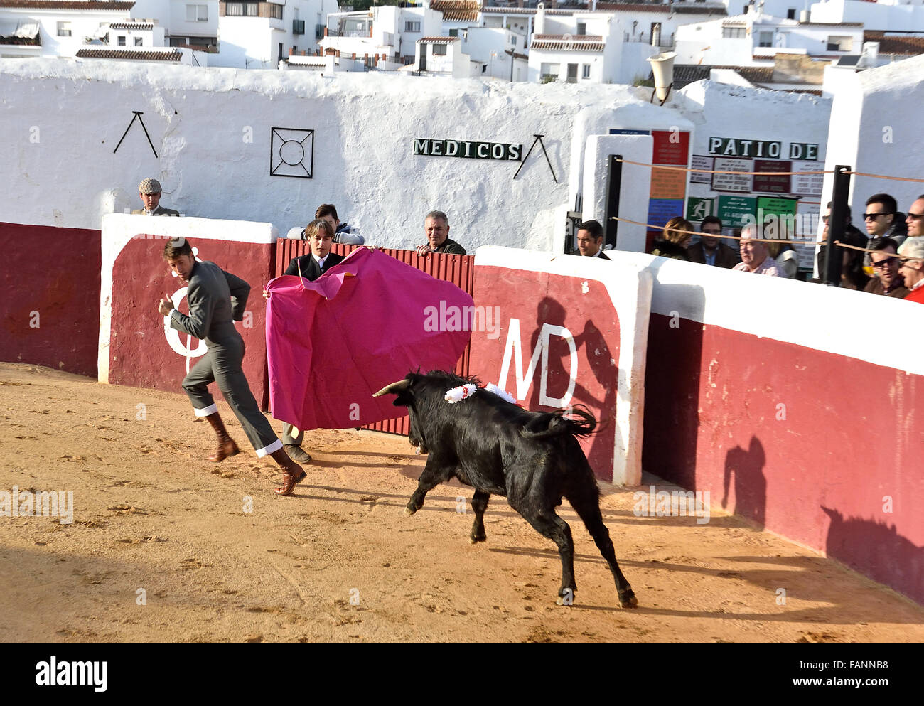 Mijas Bullring built in 1900 ( Manuel Escribano, David Galán, Yavier ...